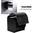 1-Pack Covered Toilet Paper Holder Wall Mounted Bathroom Toilet Paper ...