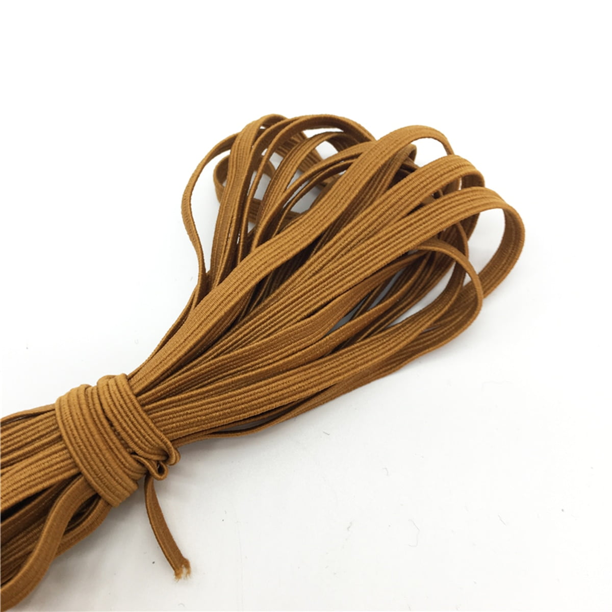 10 Yards Braided Flat Elastic Stretch Band for Sewing, Crafts, DIY Mask ...