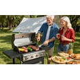 Fehomix 4-Burner Propane Gas Grill with Storage Cabinet & Side Shelves ...