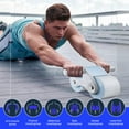 Elayce Automatic Rebound Abdominal Wheel, Portable Abdominal Roller ...
