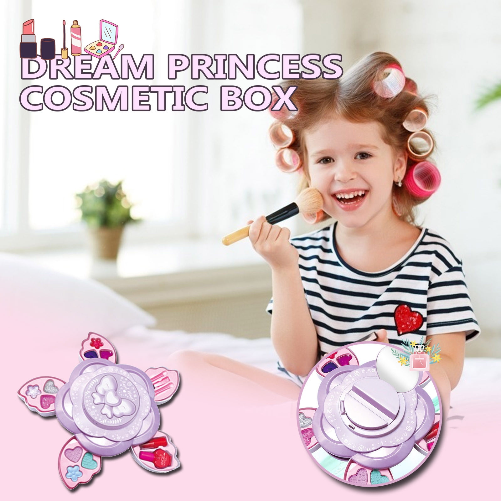 Click here for Rkstn Make Up New Product Princess Makeup Box Chil... prices