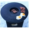 Fryin' Saucer Outdoor Portable Propane Deep Fryer, Gas Outside Cooker ...