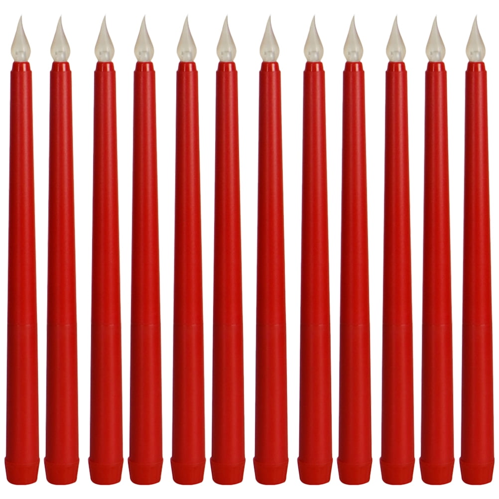 Click here for Kakowely Red Led Taper Candles Battery Operated Fl... prices