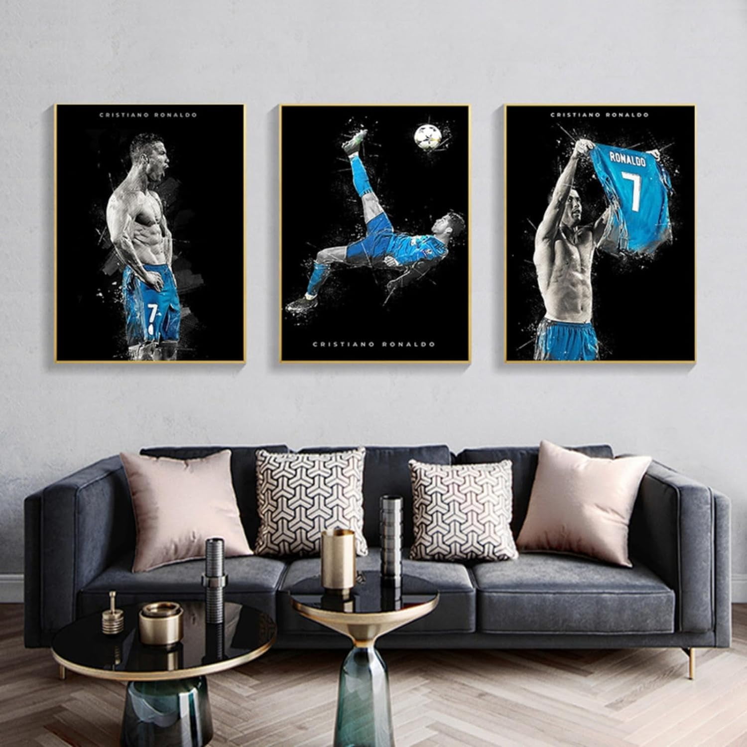 Click here for Hahdaxia Cristiano Ronaldo Football Star Canvas Pa... prices