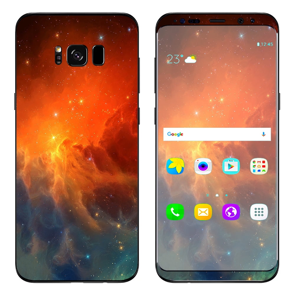 Skins Decals For Samsung Galaxy S8 Plus / Space Clouds Nebula - Walmart.com