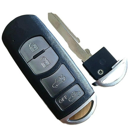 Smart Remote Key Shell 2 3 4 Button Fit For Mazda X-5 Summit M3 M6 ...