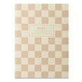 Pen + Gear Small Stitched Flexi Monthly Planner - Tan Checkerboard ...