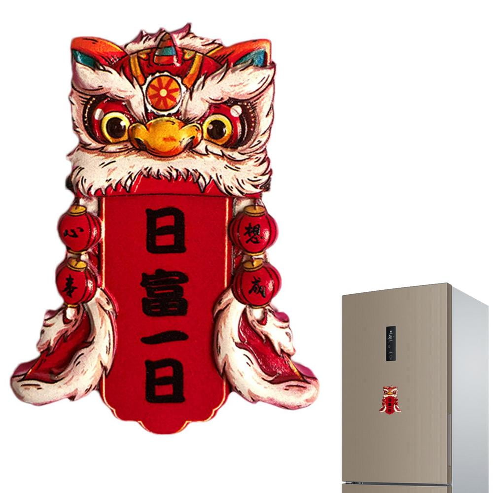 Chinese Cartoon Magnet | Chinese New Year Cartoon Lucky Fridge Magnet ...