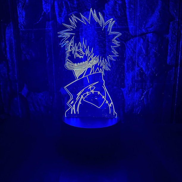 Dibujos animados My Hero Academia Dabi Katsuki Bakugo Anime Figura 3d ...