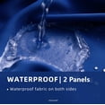 Outdoor Curtains Royal Blue 84"W x 95"L (Pack of 2) - Walmart.com