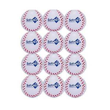 (12 Pack) Baden Seamed Pitching Machine Baseballs - Walmart.com