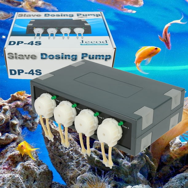Jebao Jecod DP-4S Aquarium Reef Peristaltic Dosing Pump Automatic Doser ...