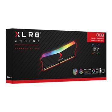 PNY 16GB (2x 8GB) XLR8 Gaming EPIC-X RGB™ DDR4 3600MHz Desktop Memory ...