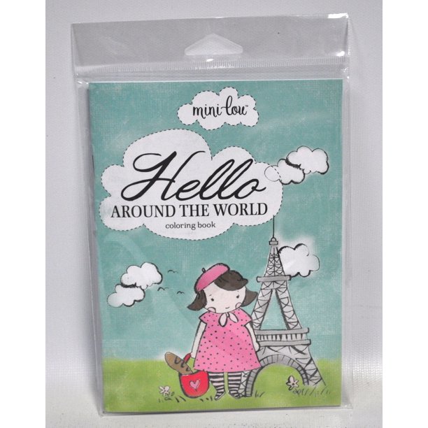 Hello Around the World Coloring Book - Walmart.com