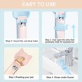 -3PCS Cat Treat Spoon Squeeze,Cat Strip Feeder spoon,Easy Feeding Spoon ...