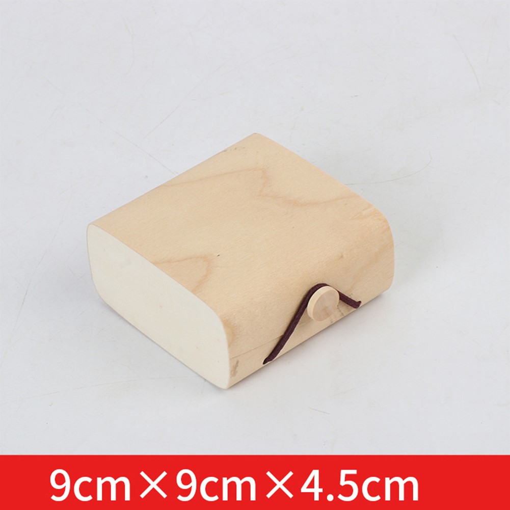 FANJIE Wooden storage boxes Ring Boxes Jewelry Organizer Craft Boxes ...