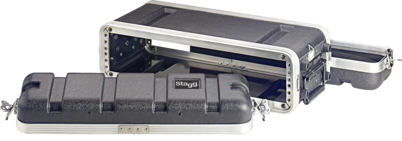 Stagg ABS-2US Shallow Hard Case for 2-Unit Rack - Walmart.com
