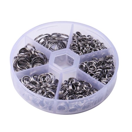 Jewelry Making Split Rings Stainless Steel Key Rings Mini Key Chain ...