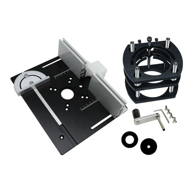 Wood Router Table Insert Plate, Router Lift Table with Lifting Base ...