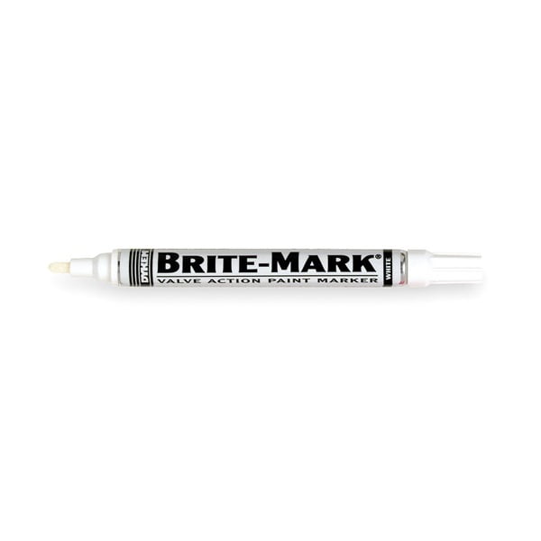 Paint Marker, Brite Mark(R) 916, White - Walmart.com