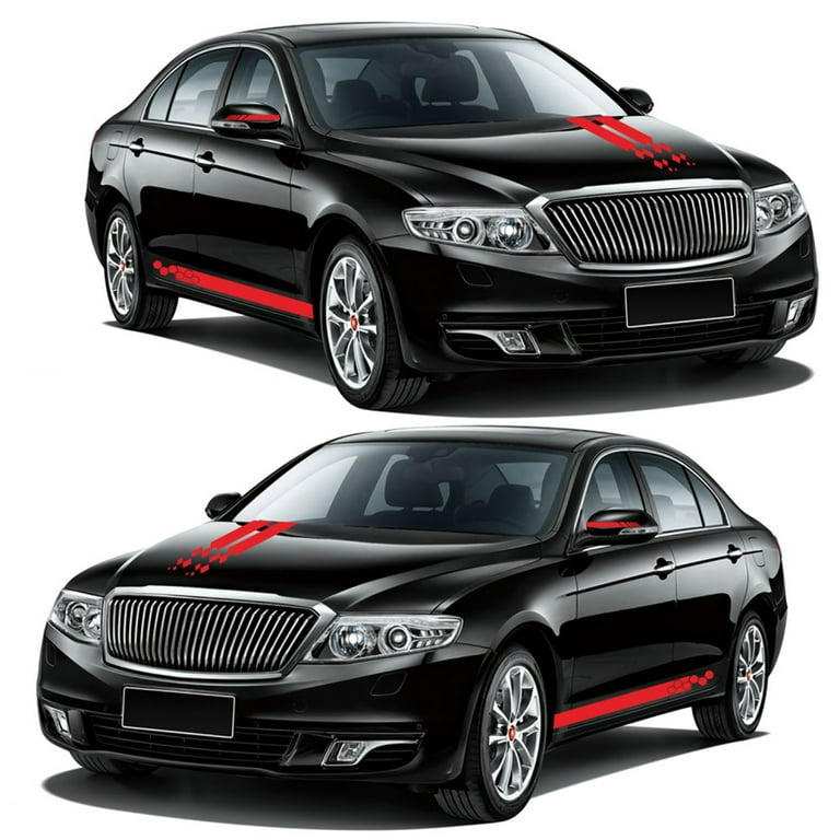 Racing Car Side Stickers