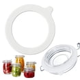 1-Pack 8.4cm Silicone Sealing Ring, Torqee Jar Gasket, Leak-Proof ...