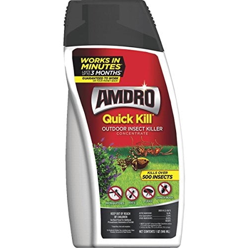 Amdro Quick Kill Outdoor Insect Killer Concentrate, Kills over 500 ...