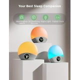 Momcozy Sunrise Alarm Clock Wake Up Light Sound Machine , White Noise ...