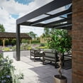 Cubo Easy 12'x15' Swiss-Made Glass Roof Patio Cover – Durable ...