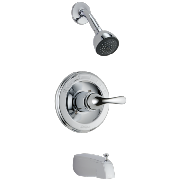 Delta Lahara MonitorÂ® 14 Series Tub & Shower Trim in Venetian Bronze ...