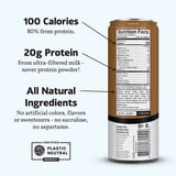 Slate Milk Mocha Latte, High Protein Iced Coffee, 20g Protein, 11 fl oz ...