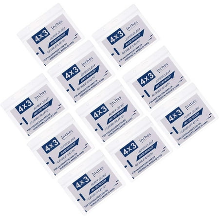 HTCM CDC Vaccination Card Protector Immunization Record Vaccine ...