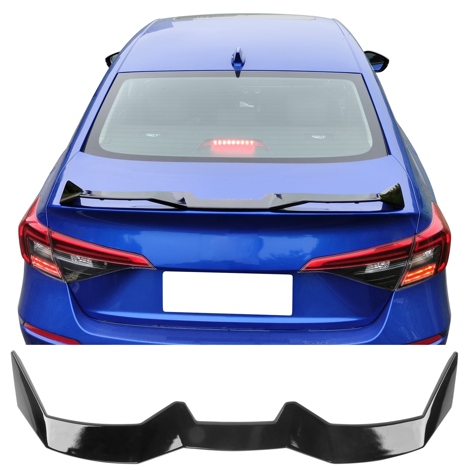 Buy Ikon Motorsports Trunk Spoiler Compatible With 2022-2023 Honda ...