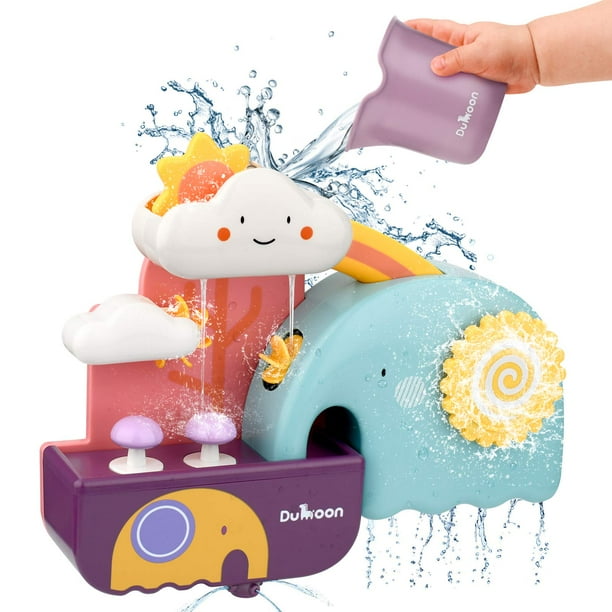 TI-TOO Baby Bath Toys, Fun Simple Physics Educational Bathtub Water Toy, Bath Time Fun Splash ...