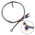 9 x 6mm Probe Ring K Type Thermocouple Temperature Sensor 1 Meter long ...