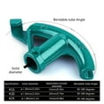 Efficient Pipe Bending Device Convenient 90-180° Manual Pipe Bender ...