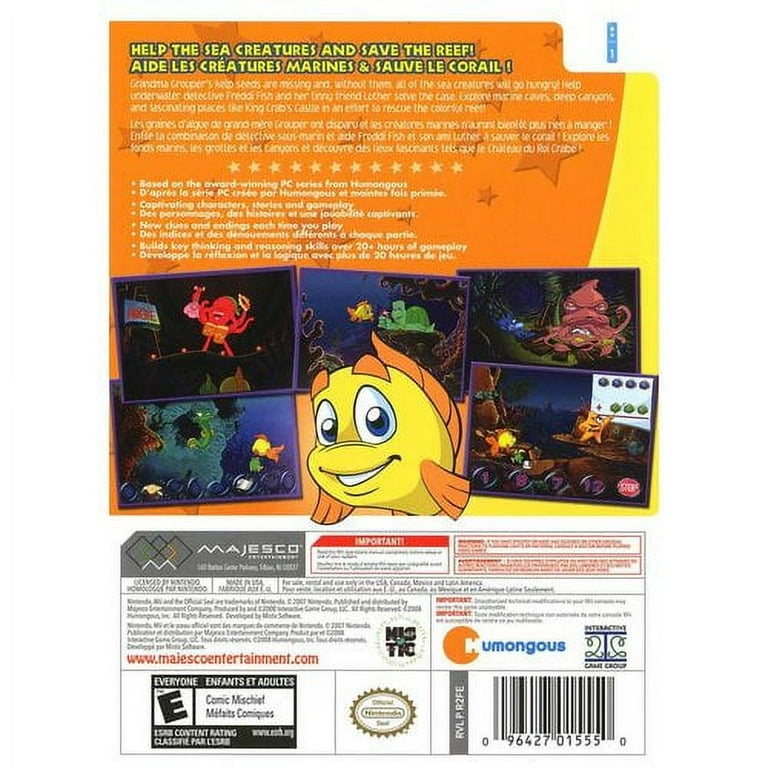 Freddi Fish Box Art