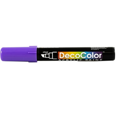 Uchida DecoColor Acrylic Paint Marker, Chisel, Brown - Walmart.com