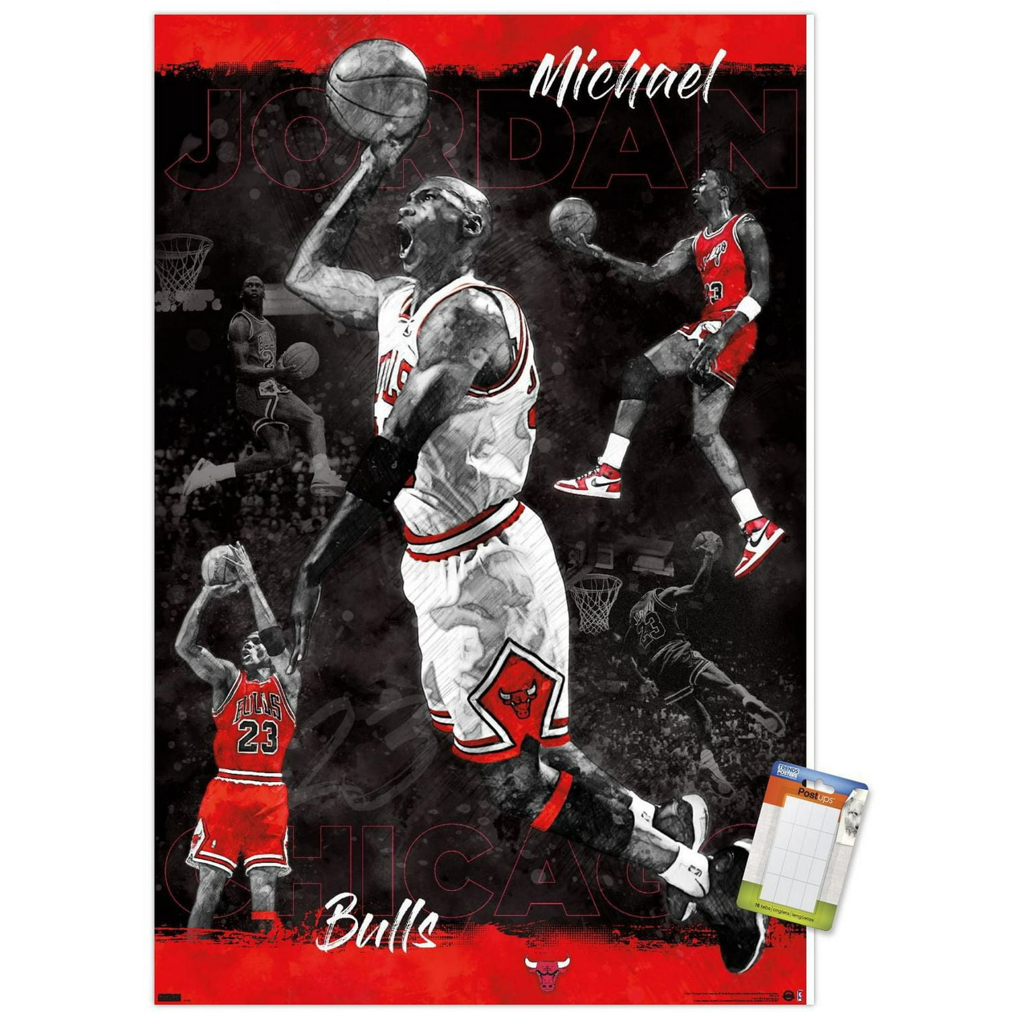 Click here for Trends International Michael Jordan - Sketch Wall... prices