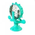 Cat Food Puzzle, Windmill Cat Toy, Turntable Food Dispenser ...