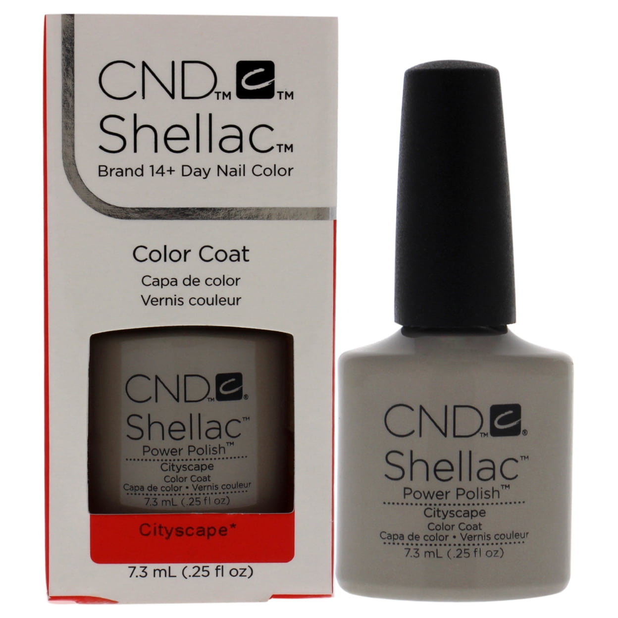 Shellac Nail Color - Cityscape by CND for Women - 0.25 oz Nail Polish ...