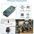24V Adapter Power Supply for Logitech G29, G920, G923, G25, G27, G940 ...