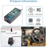 24V Adapter Power Supply for Logitech G29, G920, G923, G25, G27, G940 ...