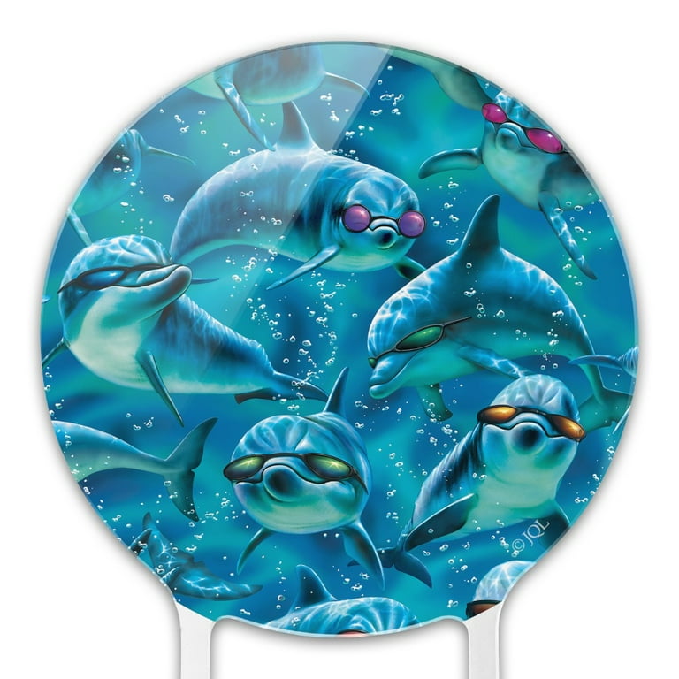 Dolphin Wedding Cake Toppers