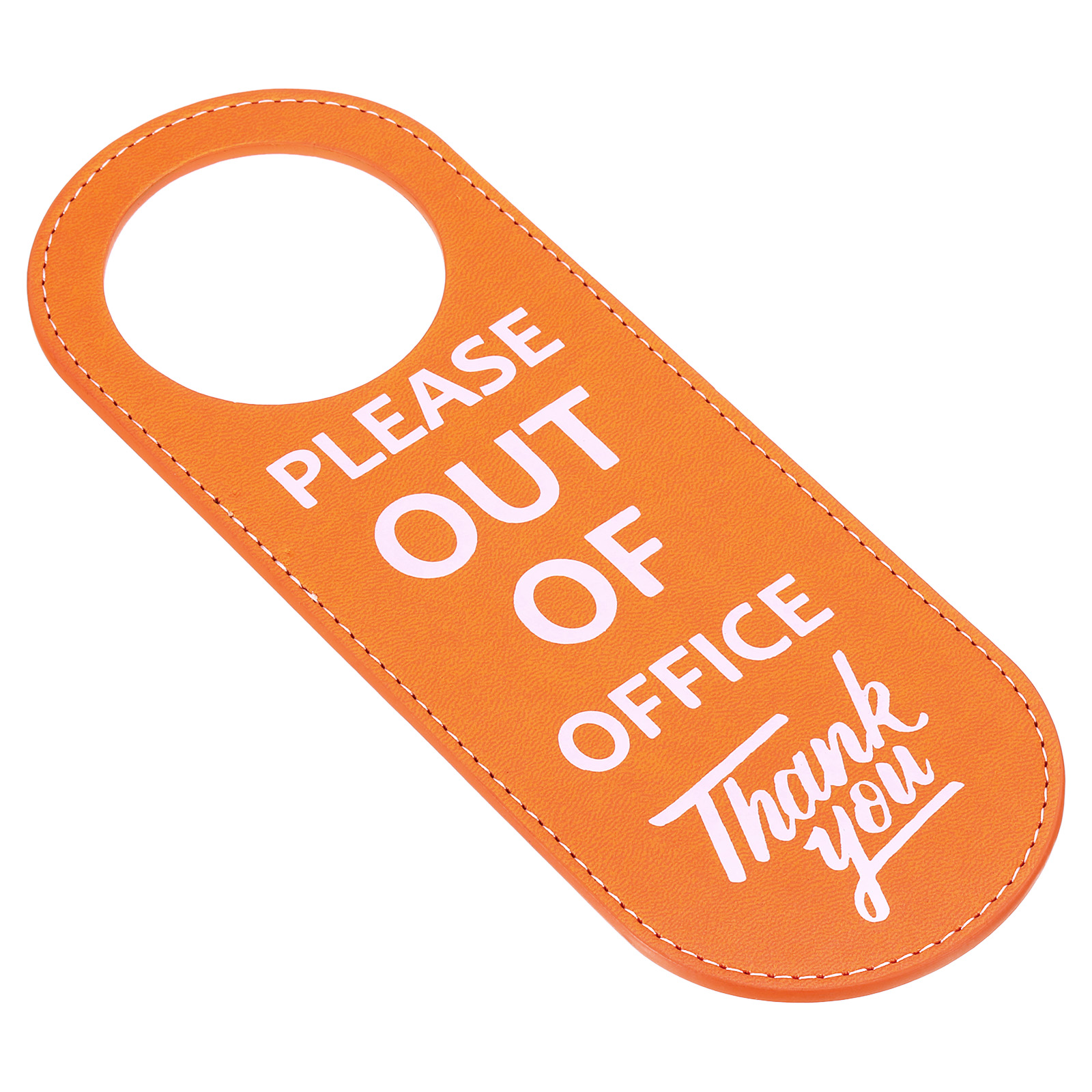 Uxcell Out of Office Door Hang Sign Double Sided Privacy Sign Yellow 1 ...