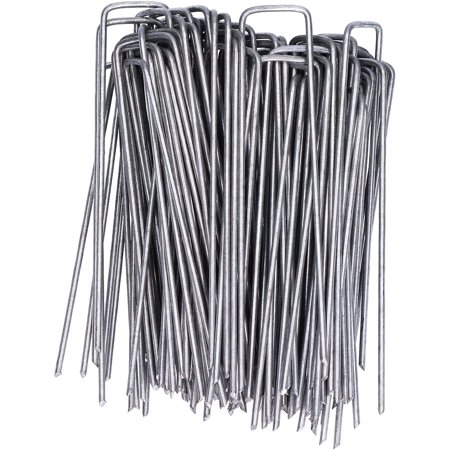 Ground Staple, Landscape Pins 50PCS Landscape Pins U Shaped Turf Pin ...