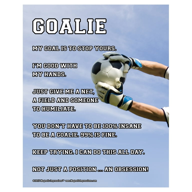 Soccer Goalie Inspirational Quotes