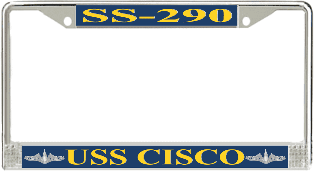 USS Cisco SS-290 License Plate Frame - Walmart.com