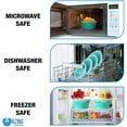 Amazing Containers 4 PC Collapsible Container Set, Round Silicone Food ...