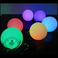 HEVIRGO Assorted Plastic Fun LED Light Ball, Bright Glow, Energy Saving ...